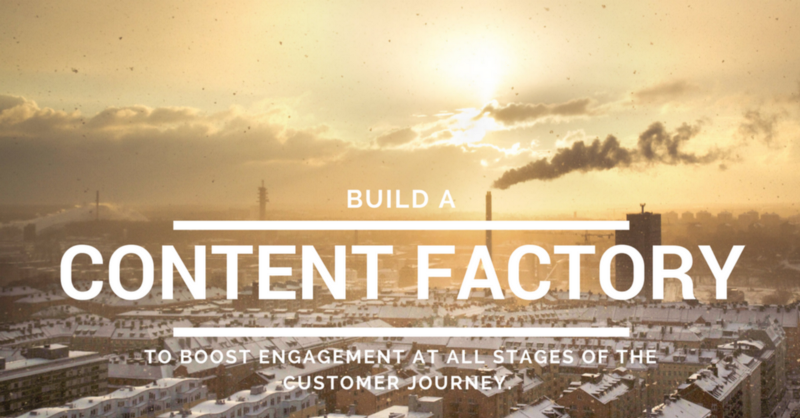 You need a content factory to feed your content needs – Gist